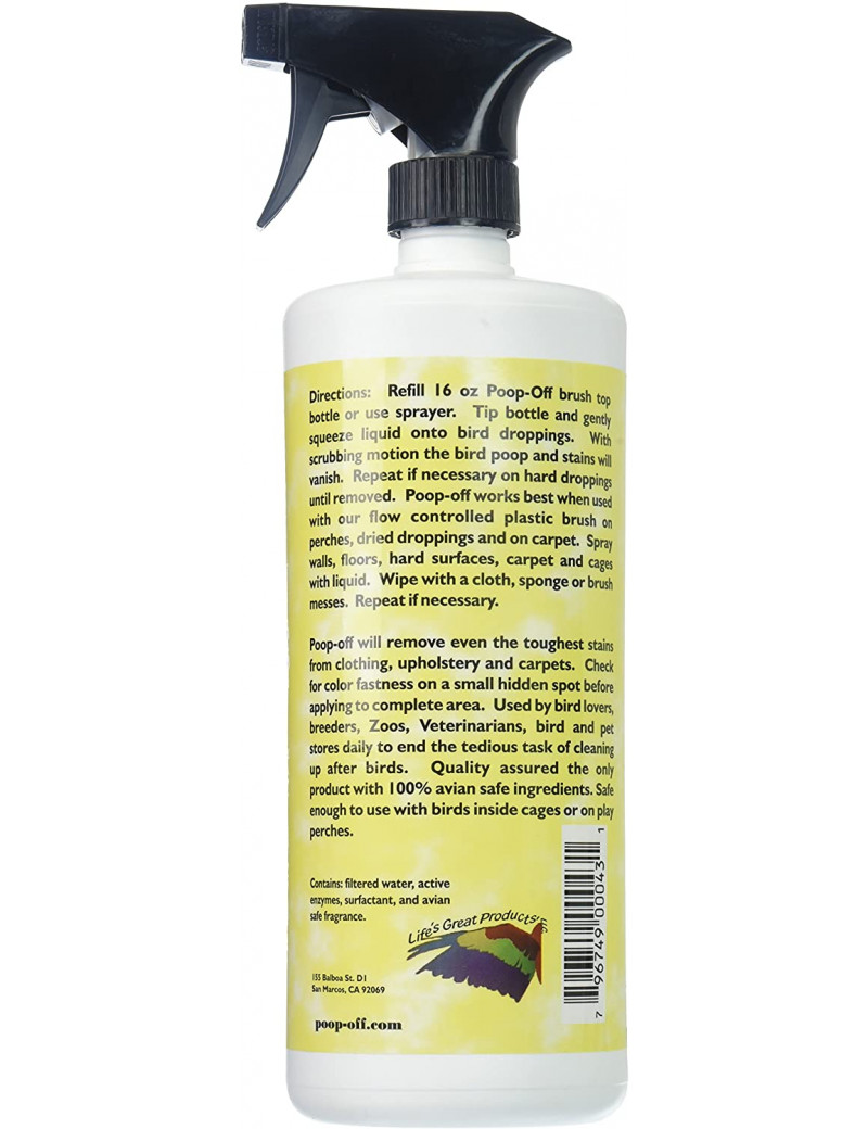 Poop-Off Bird Poop Remover | Petsfella.com